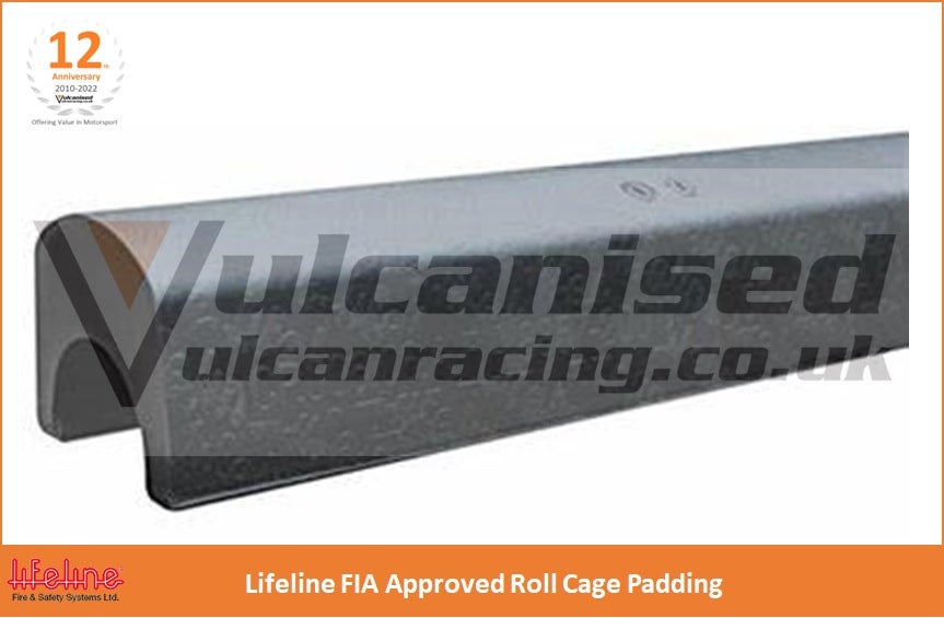 Lifeline FIA Roll Cage Padding 38/40mm For Race / Rally / Trackday Car ...