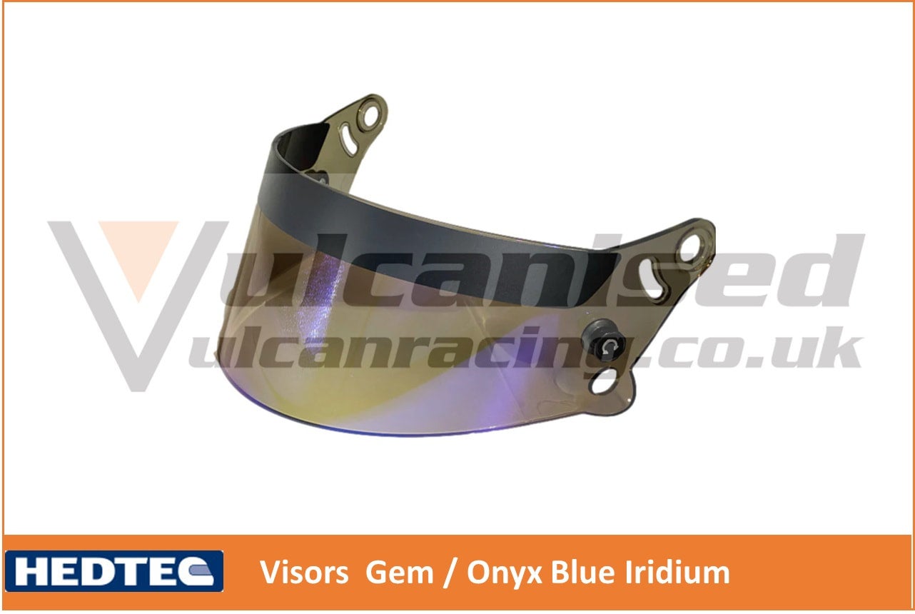 Hedtec Gem Onyx Visor | Vulcan Racing Offering Value In Motorsport