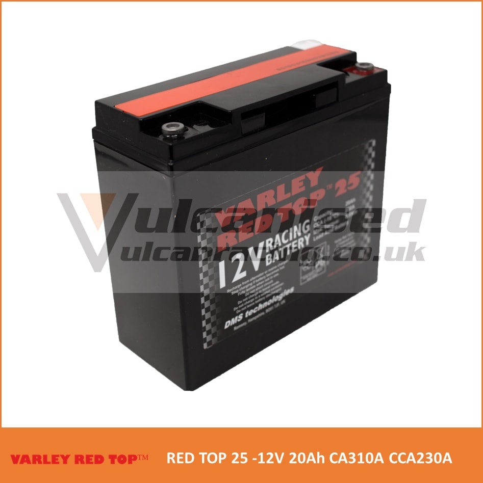VARLEY RED TOP 25 BATTERY | Vulcan Racing Offering Value In Motorsport